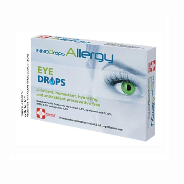INNODROPS ALLERGY EYE DROPS 0.5ML 10S | BIG Pharmacy Malaysia Official ...