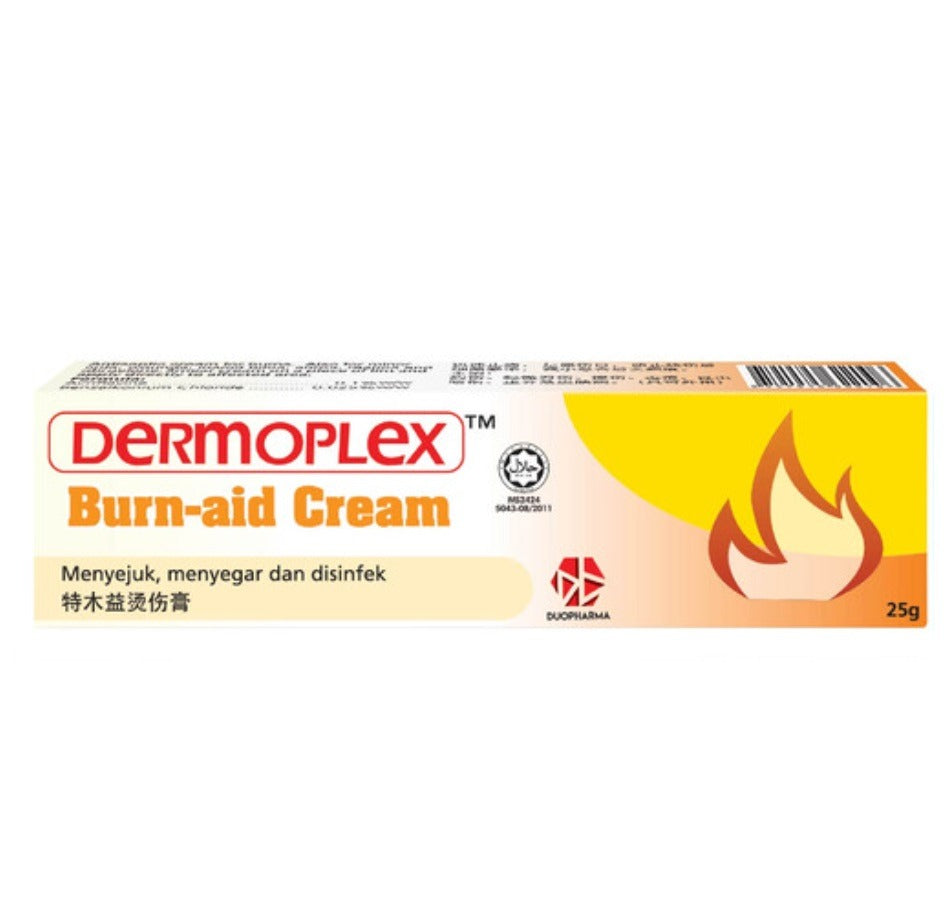 DERMOPLEX BURN AID CREAM 25G | BIG Pharmacy Malaysia Official eStore